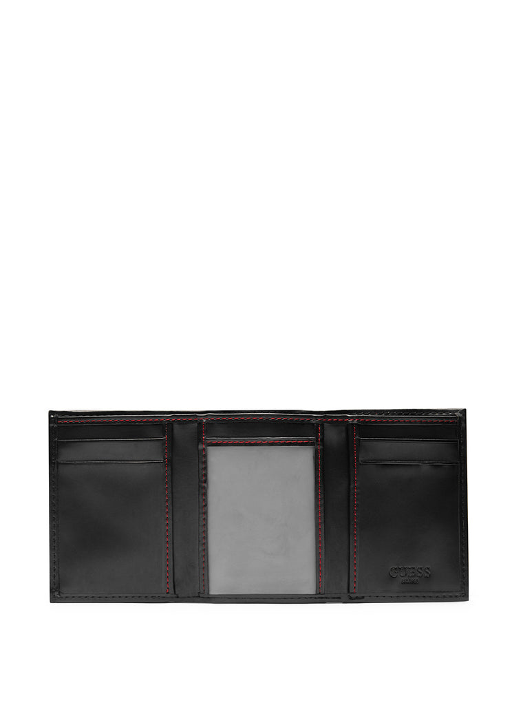 Black Dorito Trifold Wallet | GUESS