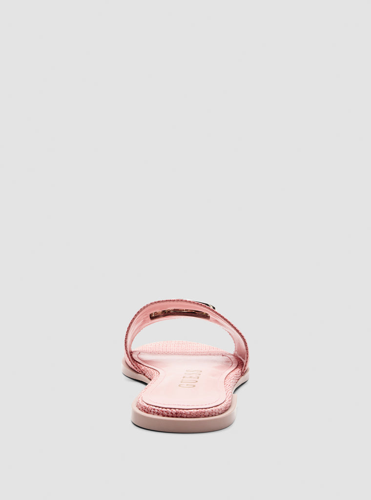 Pink Adrinna Slides | GUESS