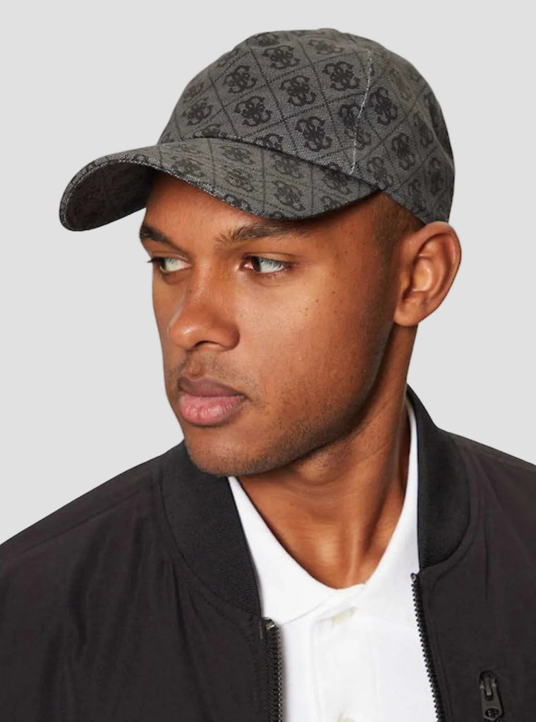 Black London Logo Baseball Cap | GUESS