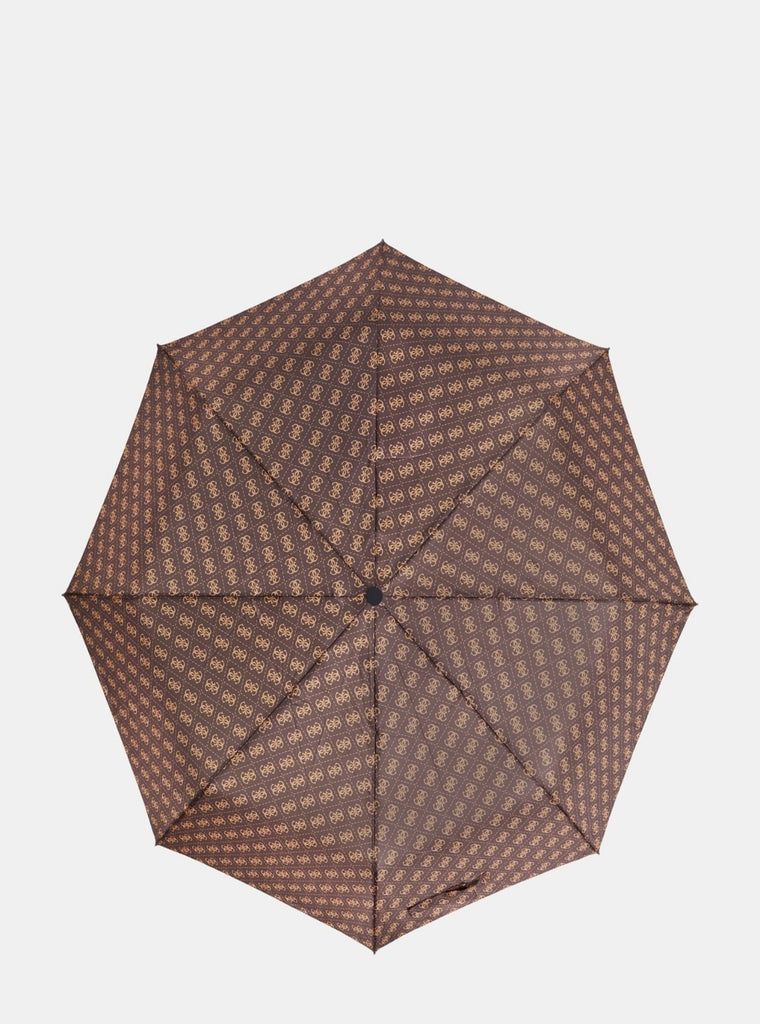 Brown Logo Signature Umbrella | GUESS