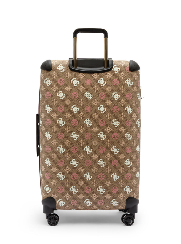 Brown Logo Eliette 71cm Suitcase | GUESS