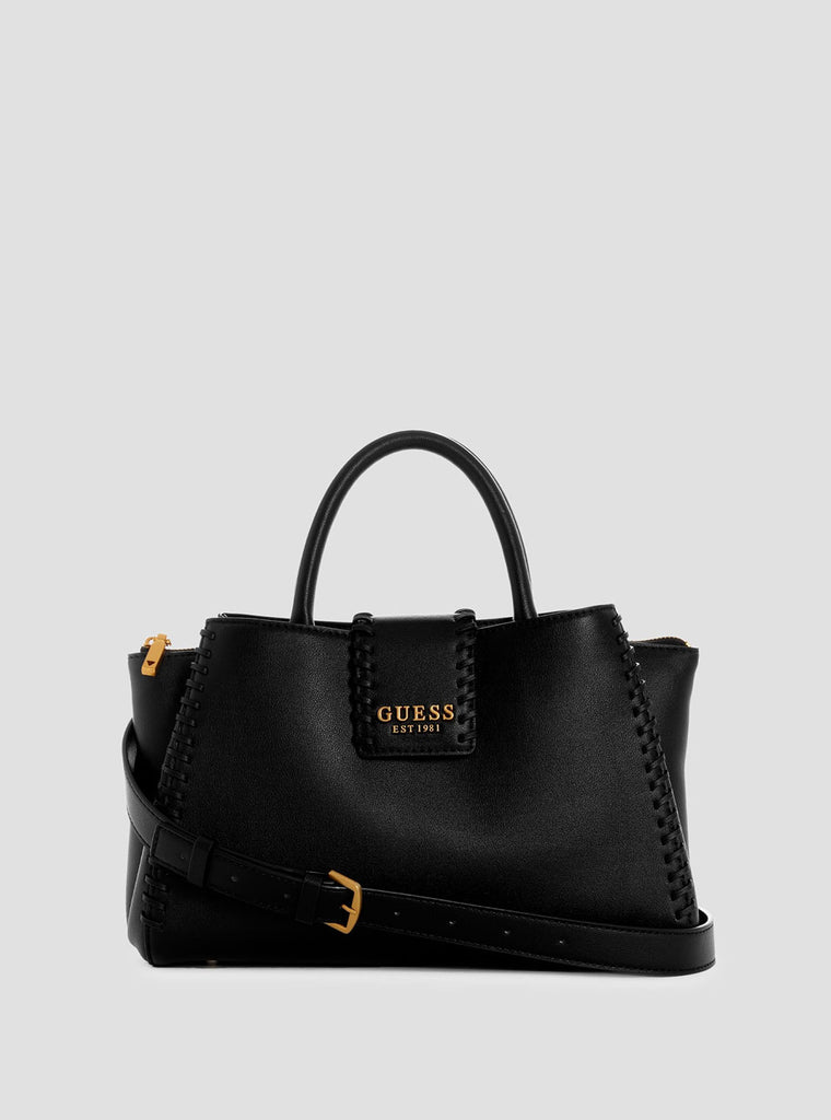 Black Libera Girlfriend Satchel Bag | GUESS