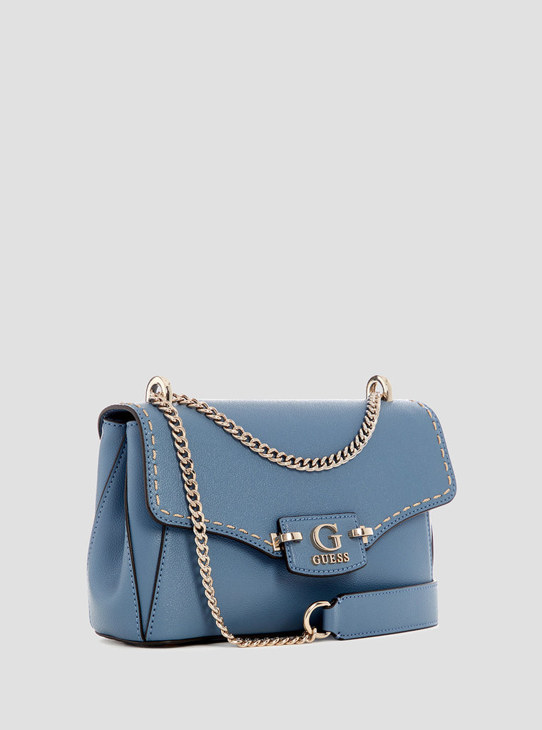 Blue Nastra Crossbody Bag | GUESS