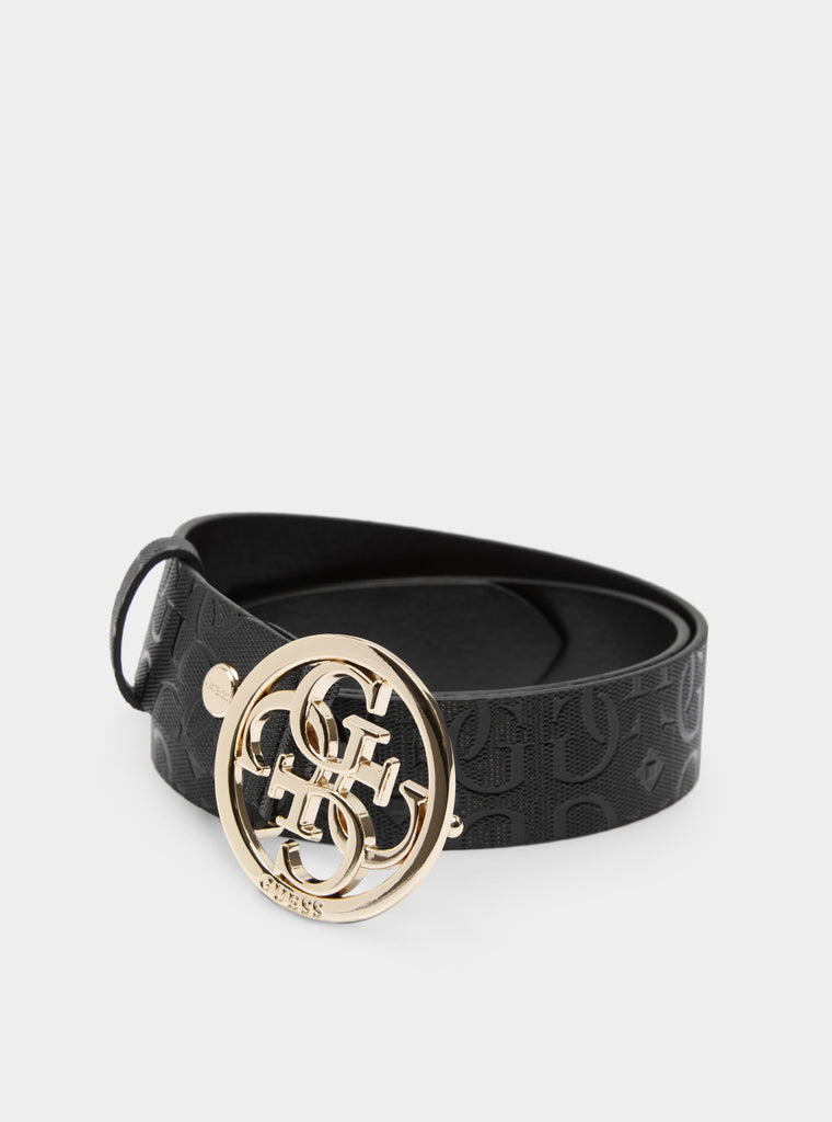 Black Caddie Adjustable Belt | GUESS
