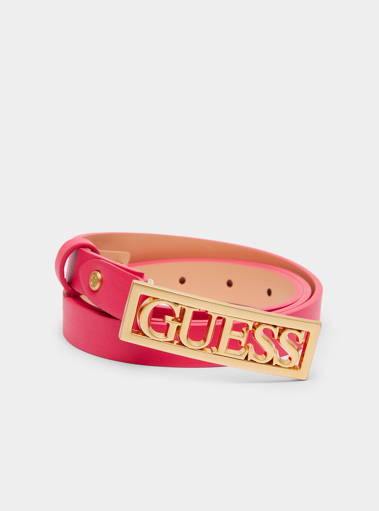 Magenta Mildred Adjustable Belt | GUESS