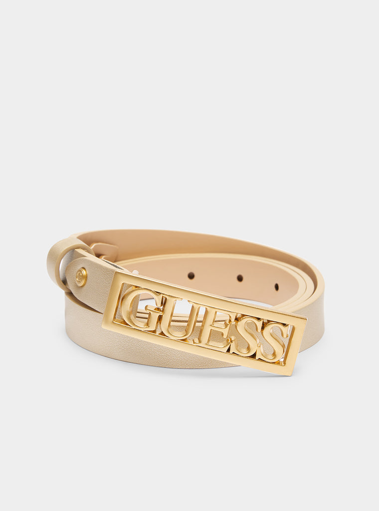 Gold Mildred Adjustable Belt | GUESS