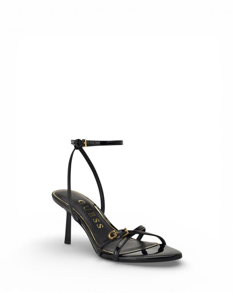 Black Connee Ankle Strap Sandal – GUESS
