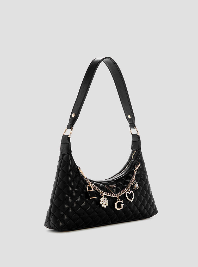 Black Everlee Shoulder Bag | GUESS