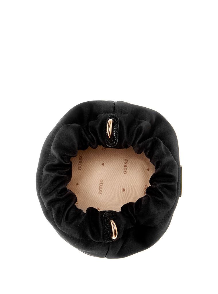 Black Velina Pouch Mini Crossbody Bag | GUESS