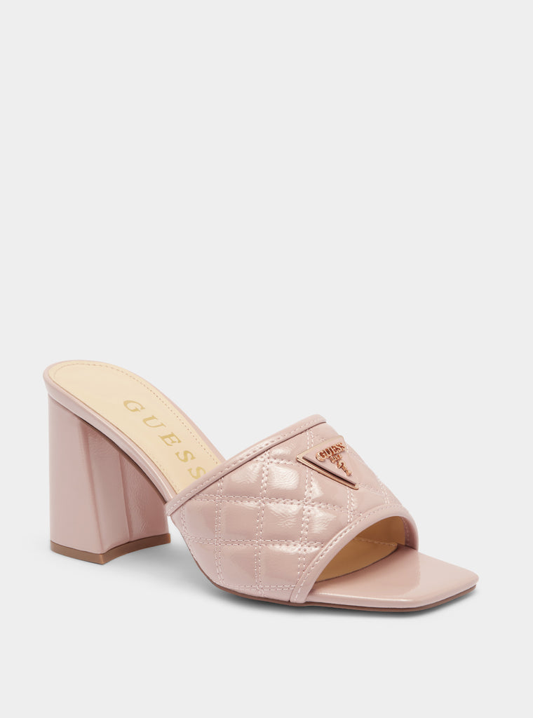 Beige Gelina Block Heels | GUESS