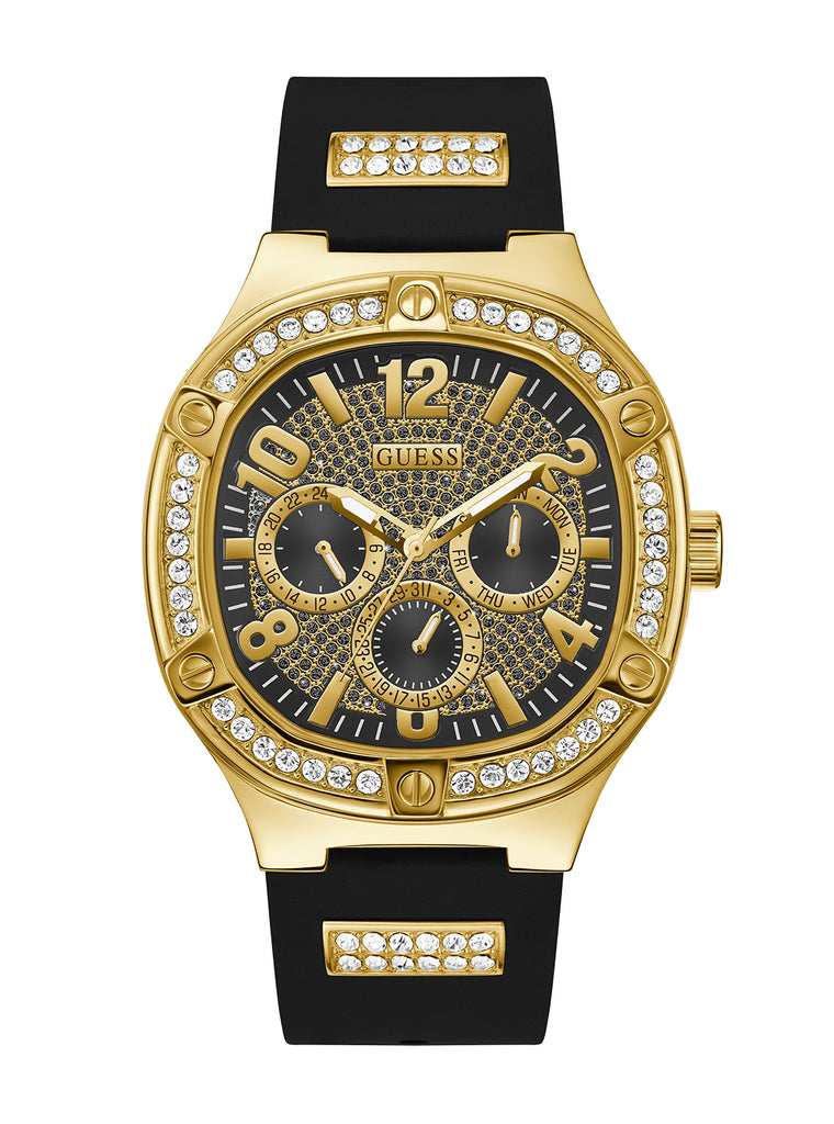 Black Gold Duke Glitz Watch - GUESS