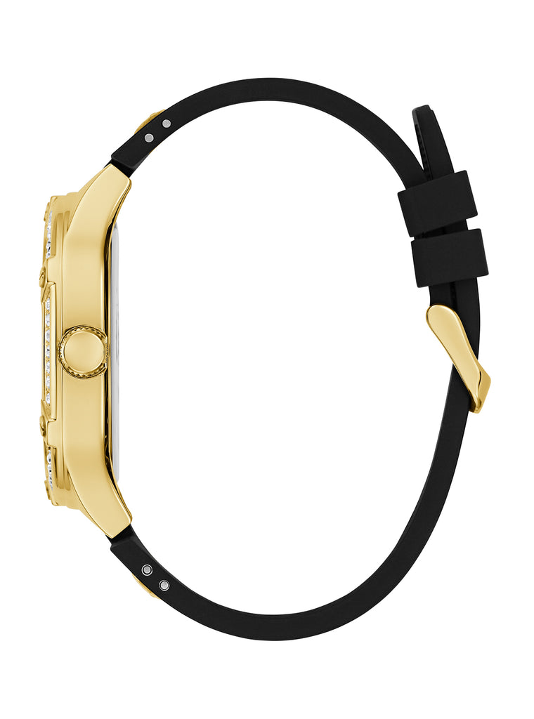 Black Gold Duke Glitz Watch - GUESS
