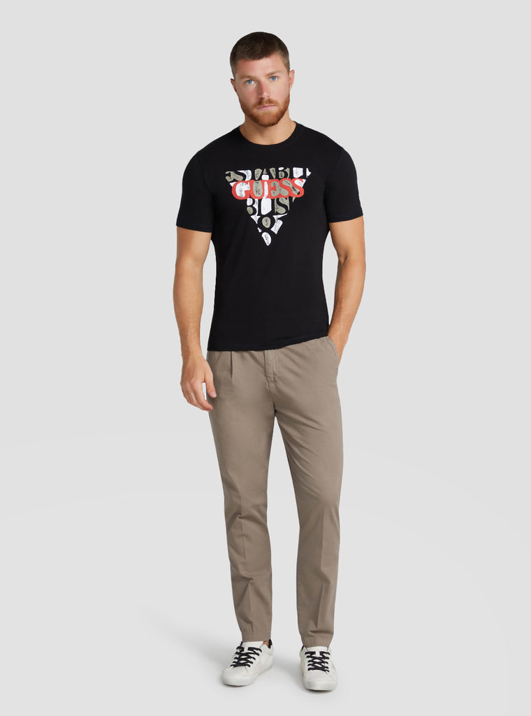 Eco Black Blurri Logo T-Shirt - GUESS