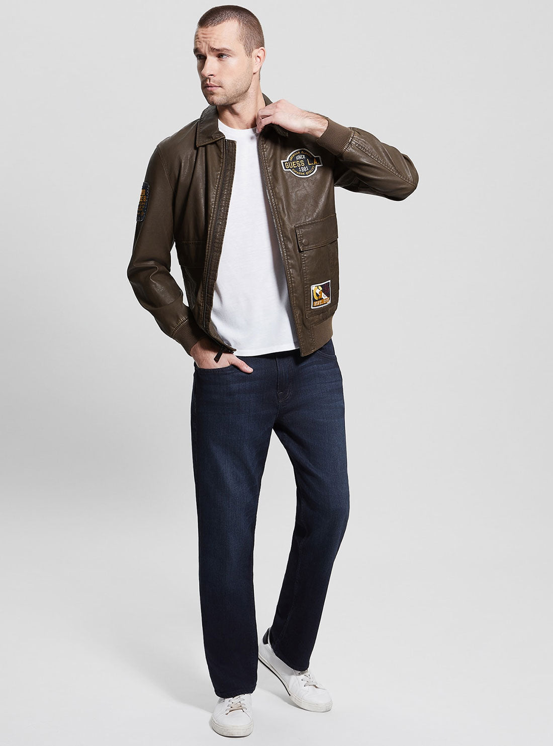 Men's Jackets | Denim, Bomber & Sports Jackets – GUESS