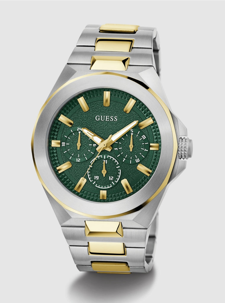 Gold Silver Dashboart Link Watch | GUESS