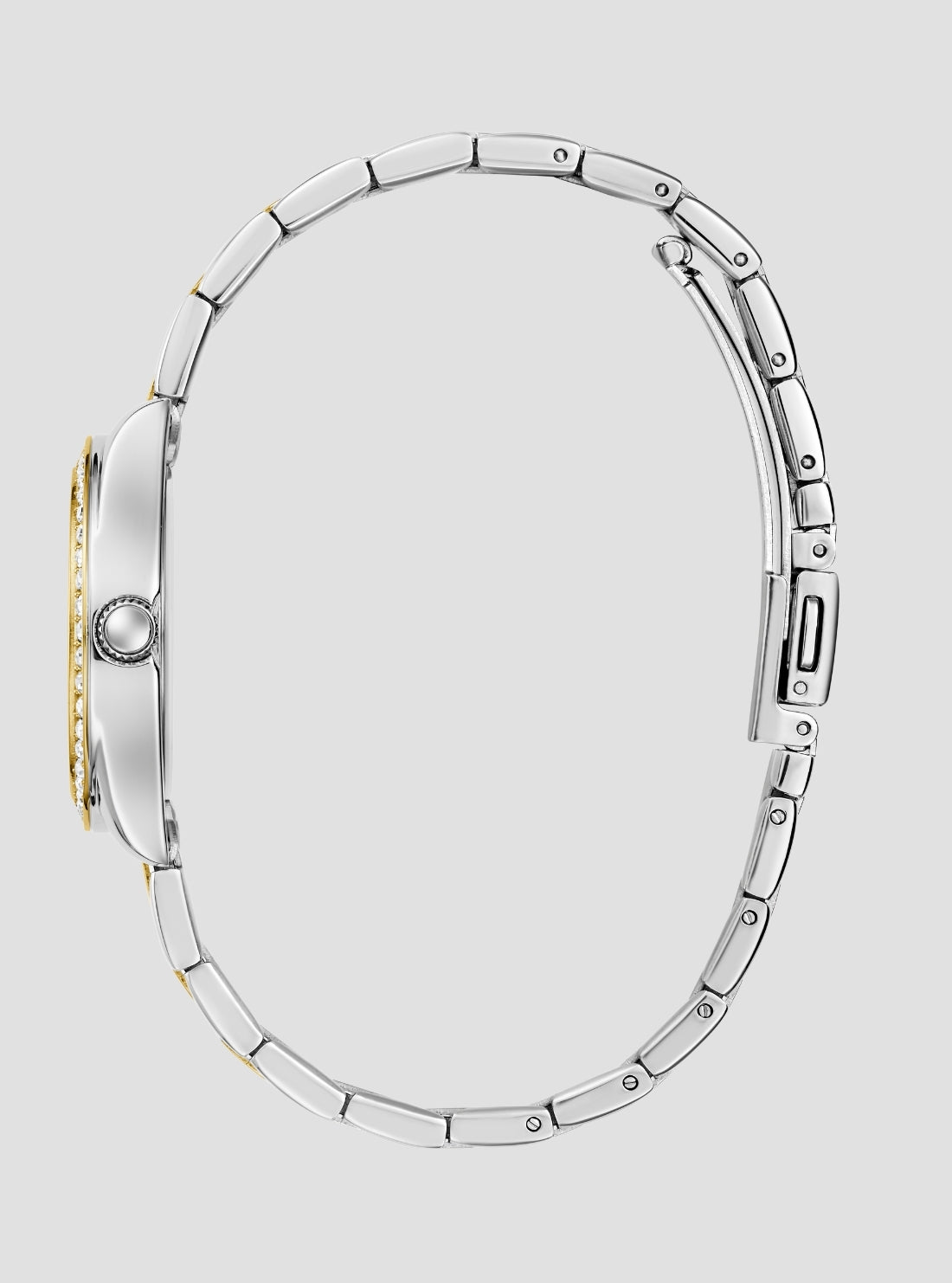 Silver Gold Mini Luna Watch | GUESS