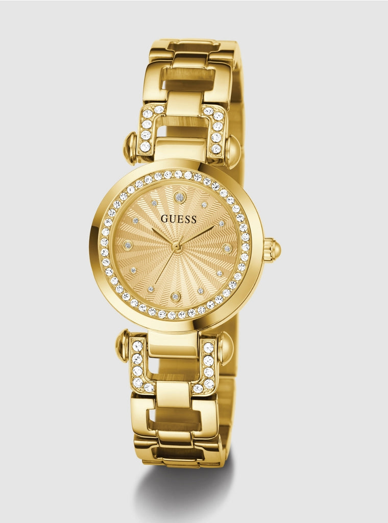 Gold Ginger Crystal Watch | GUESS