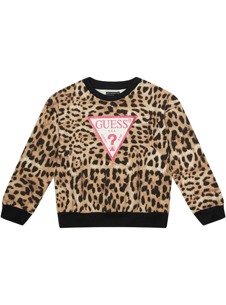 Leopard Print Active Top (2-7) | GUESS