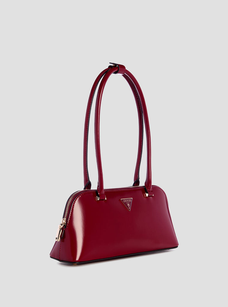 Red Arnela Shoulder Satchel Bag | GUESS