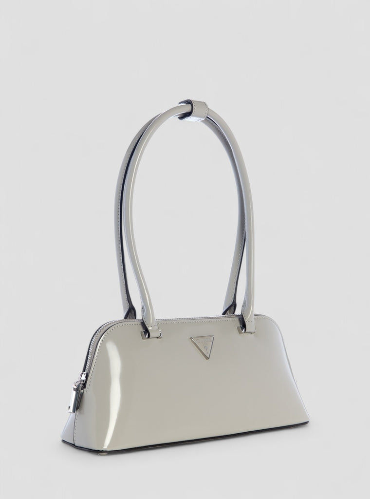 Light Taupe Arnela Shoulder Satchel Bag | GUESS