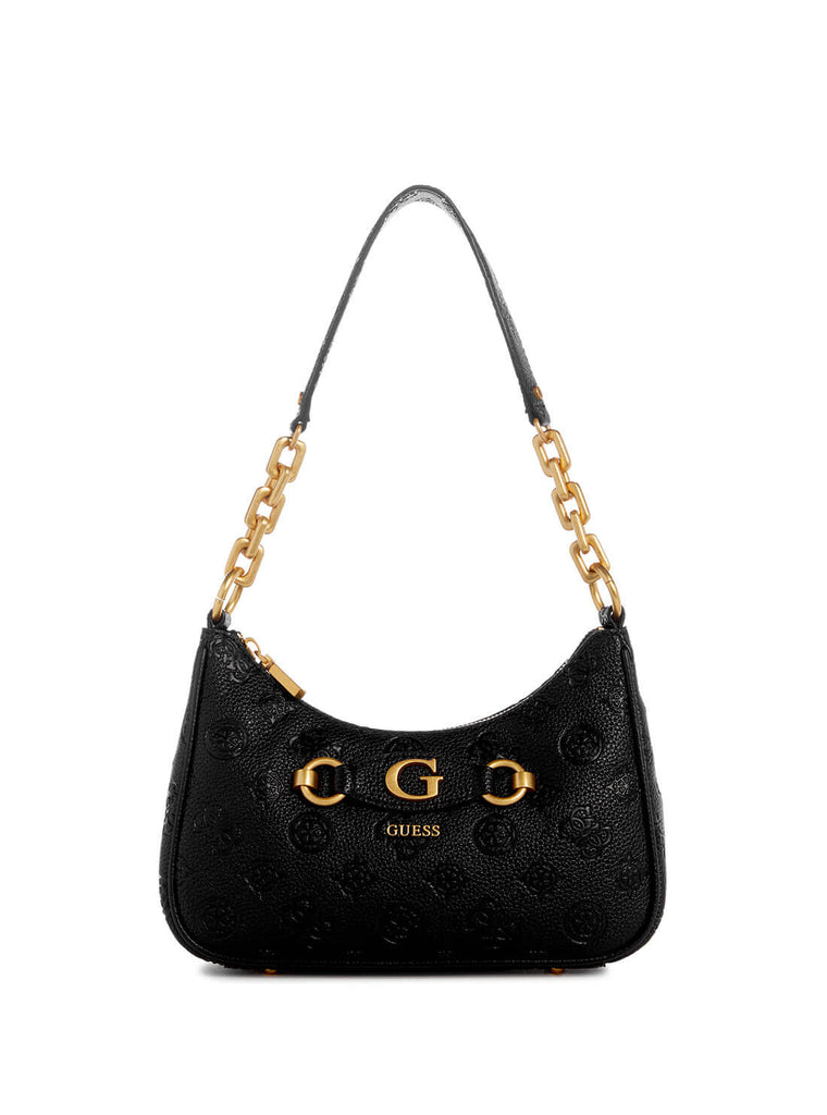 Black Izzy Shoulder Bag | GUESS Handbags