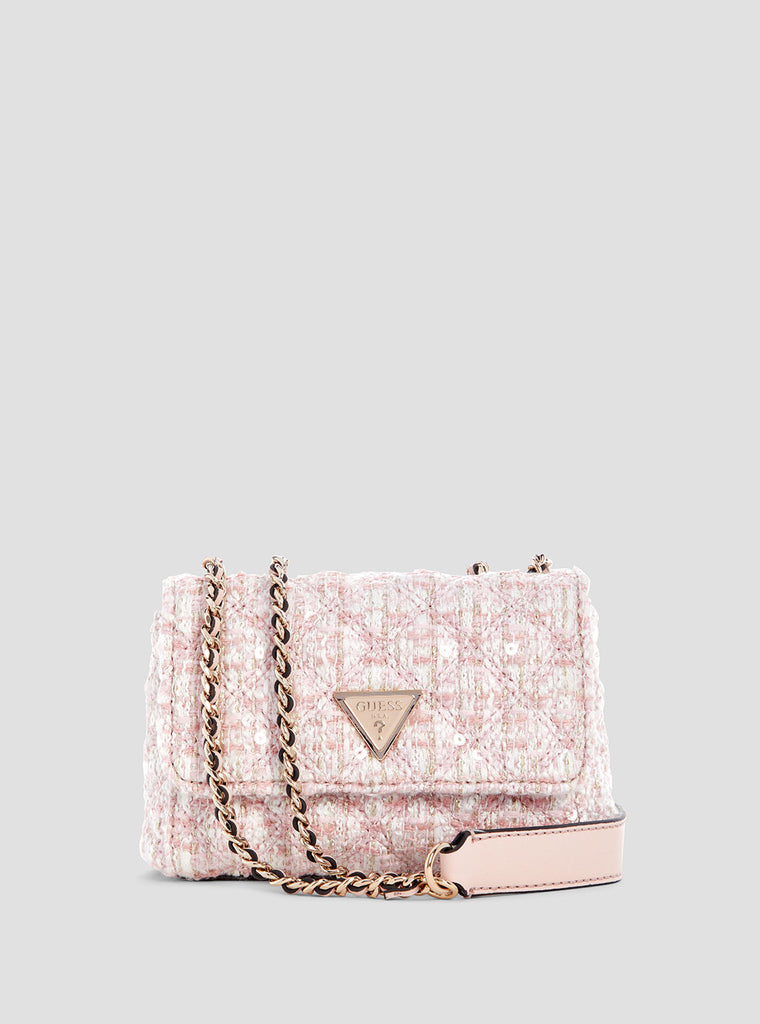 Pink Giully Mini Crossbody Bag | GUESS