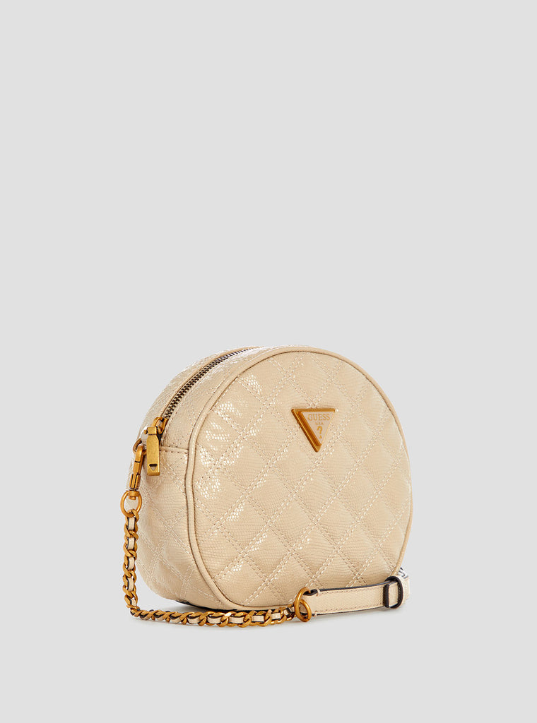 Beige Giully Circle Bag | GUESS