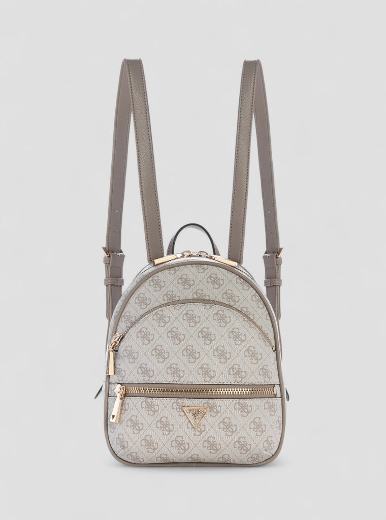 Grey Logo Manhattan Backpack | GUESS