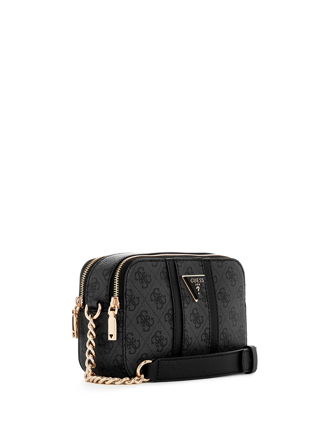Black Logo Noreen Camera Crossbody Bag | GUESS