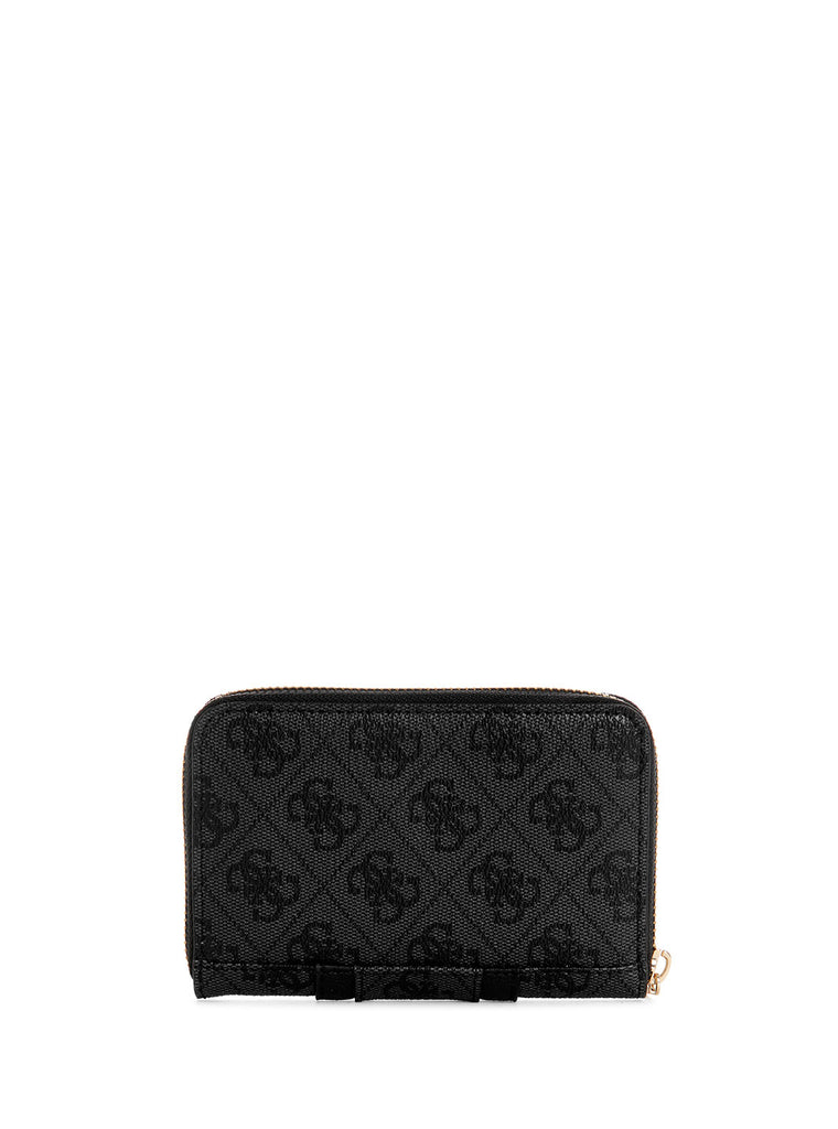 Black Logo Noreen Medium Wallet | GUESS