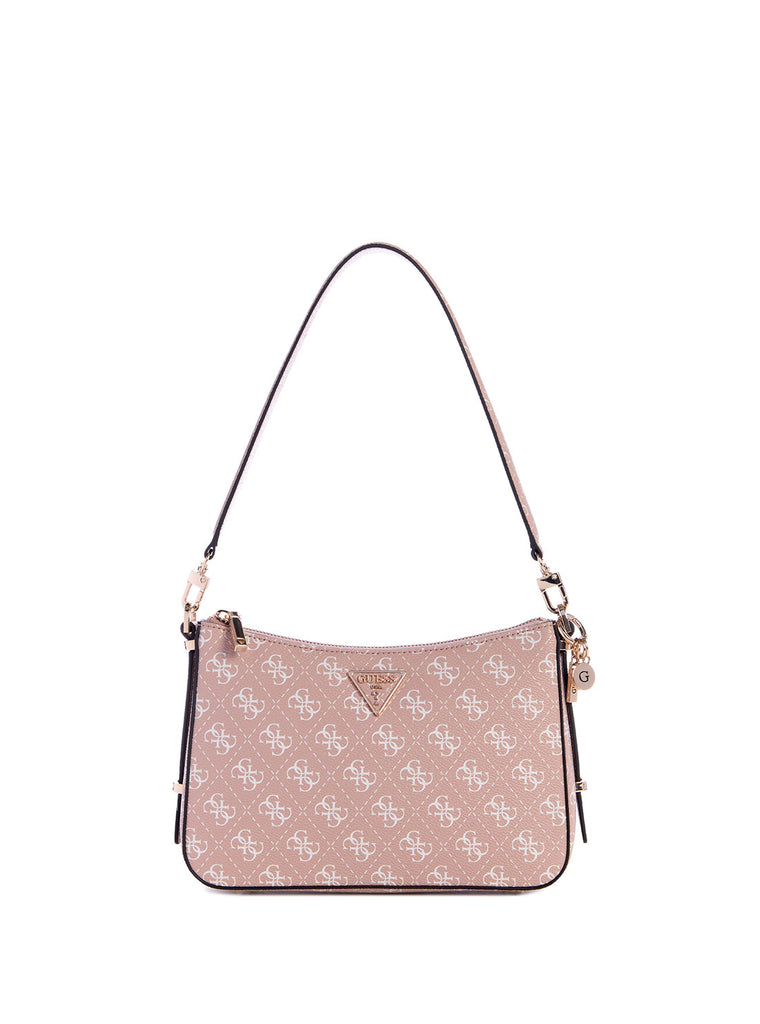 Pink Logo Daryna Shoulder Bag | GUESS