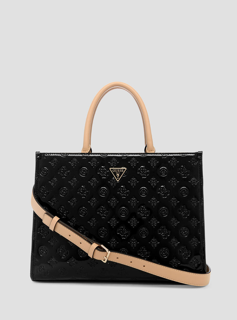 Black Logo Arnela Girlfriend Tote | GUESS