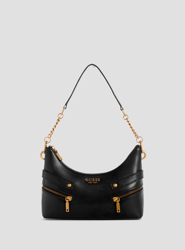 Black Trissa Shoulder Bag - GUESS