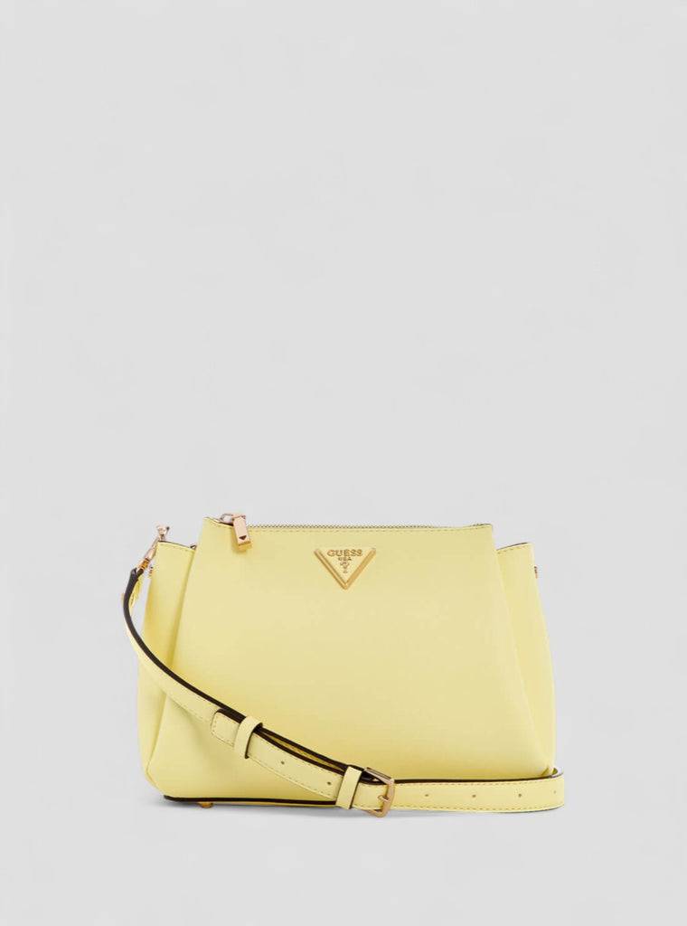 Pale Yellow Iwona Crossbody Bag | GUESS