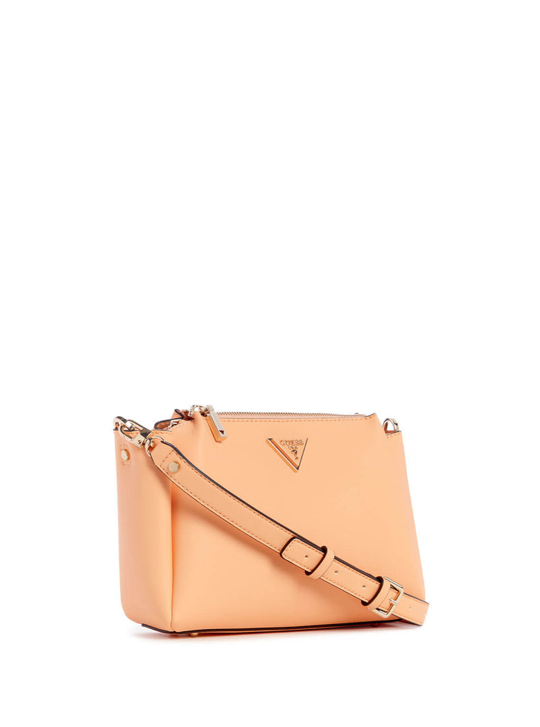 Peach Iwona Top Crossbody Bag | GUESS