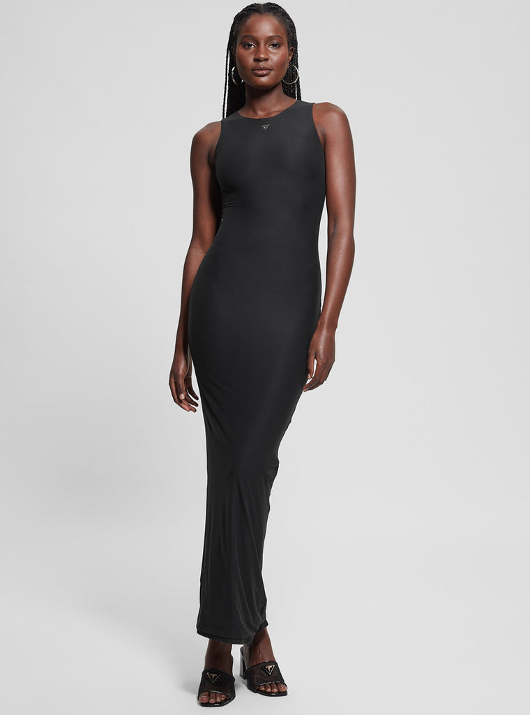 Black Kim Tank Maxi Dress | GUESS