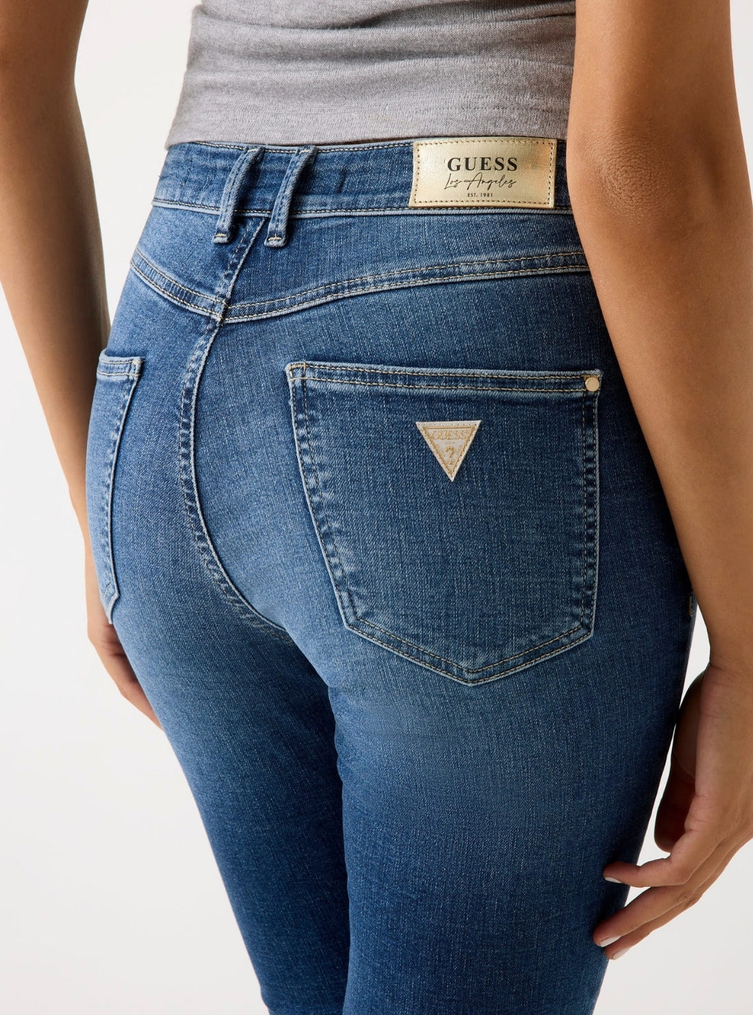 High Rise 1981 Button Jeans in Medium Wash | GUESS