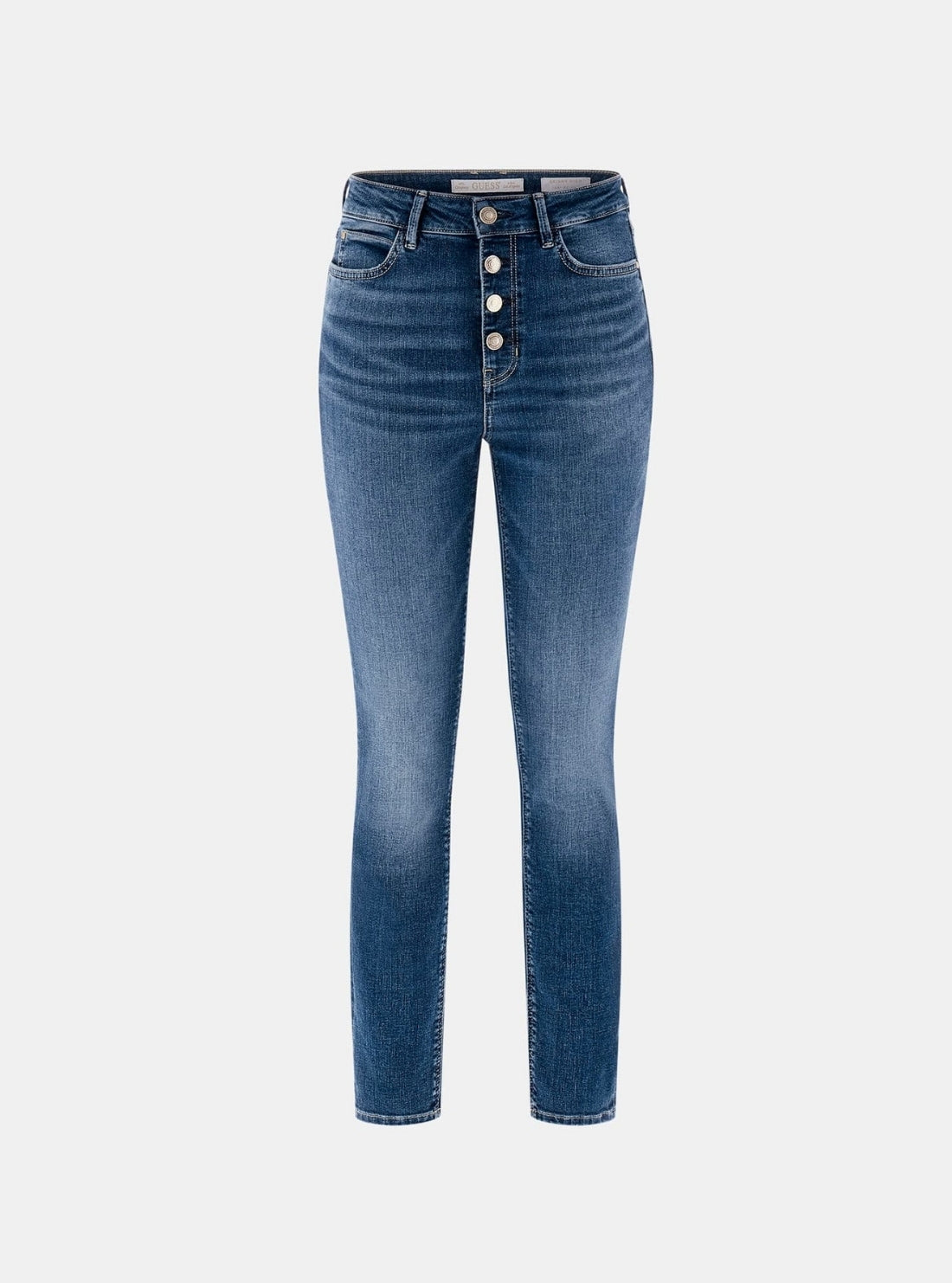 High Rise 1981 Button Jeans in Medium Wash | GUESS