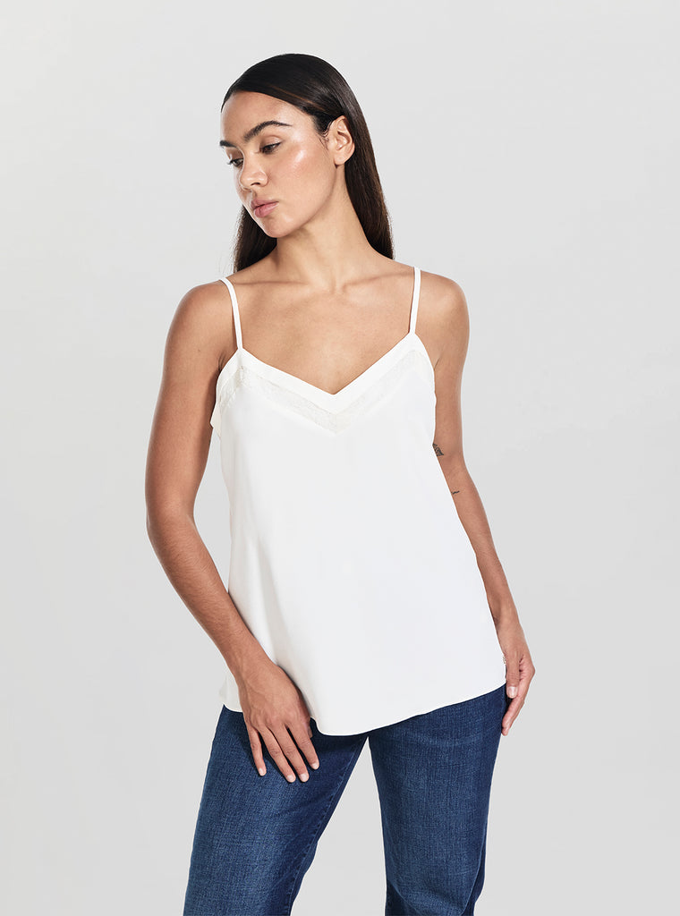 White Eve Camisole Top | GUESS
