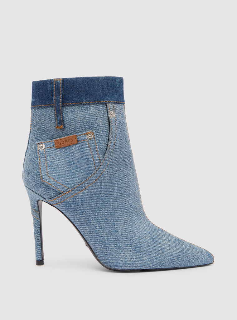 Light Blue Avon Ankle Boots | GUESS