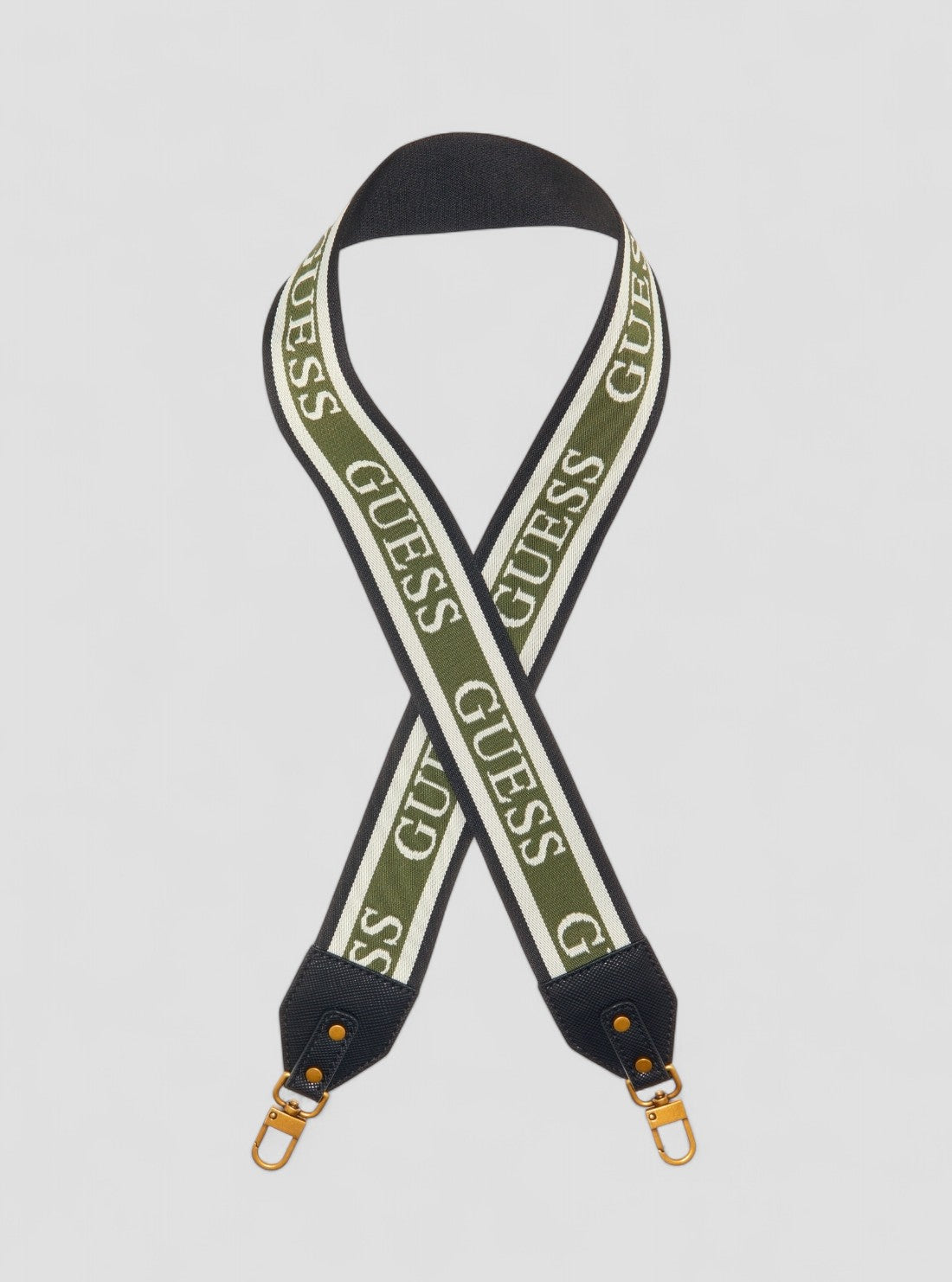 Black Guess Webbing Strap | GUESS