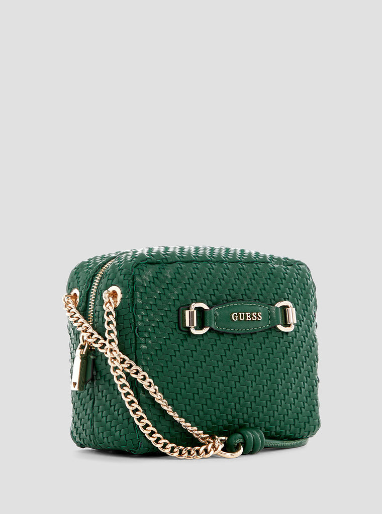 Green Francy Camera Crossbody Bag | GUESS