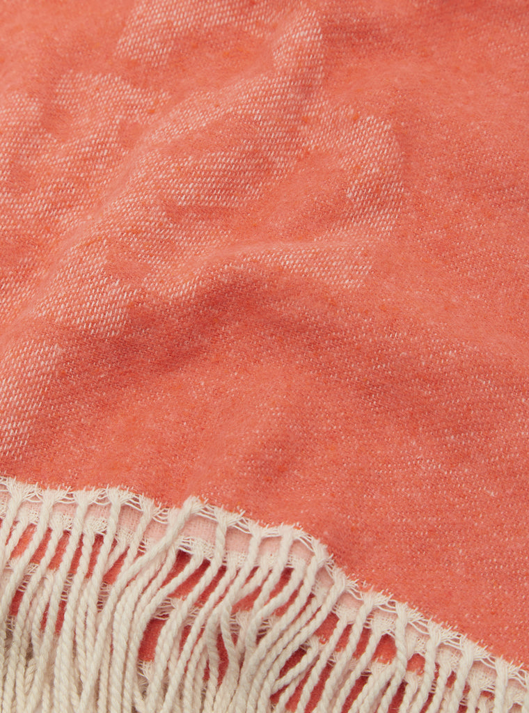 Orange Logo Blanket | GUESS