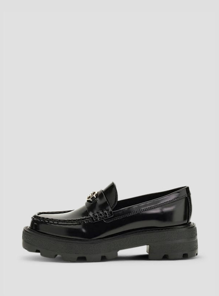 Black Yanika Loafers | GUESS