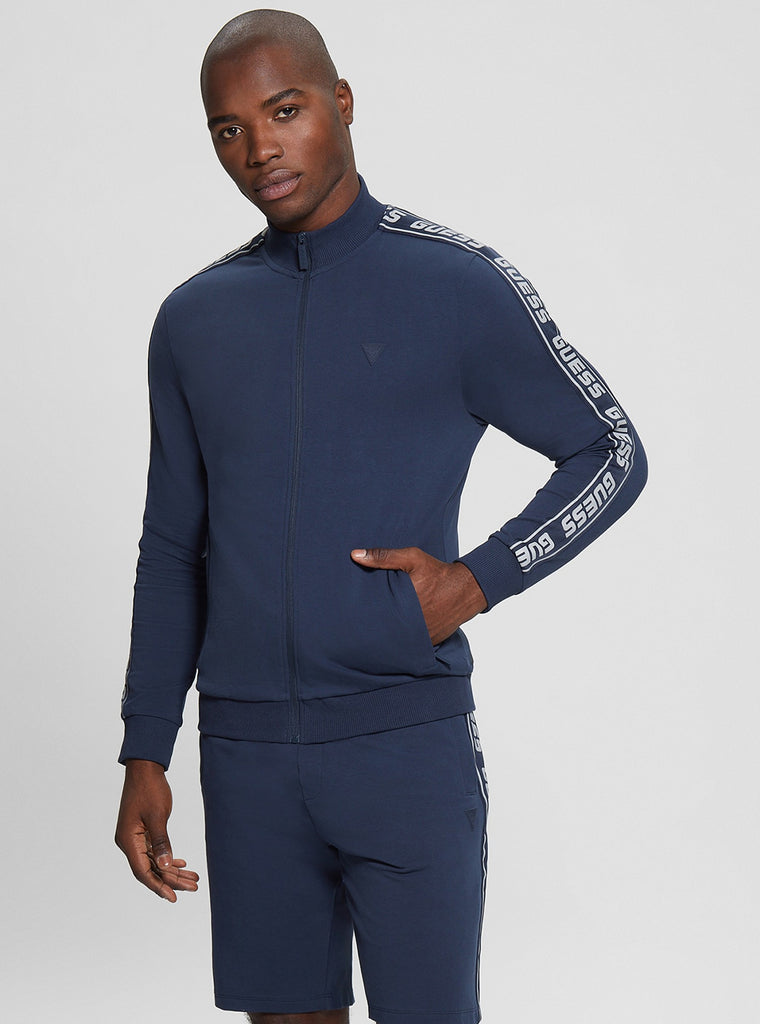 Eco Blue Arlo Active Jacket | GUESS