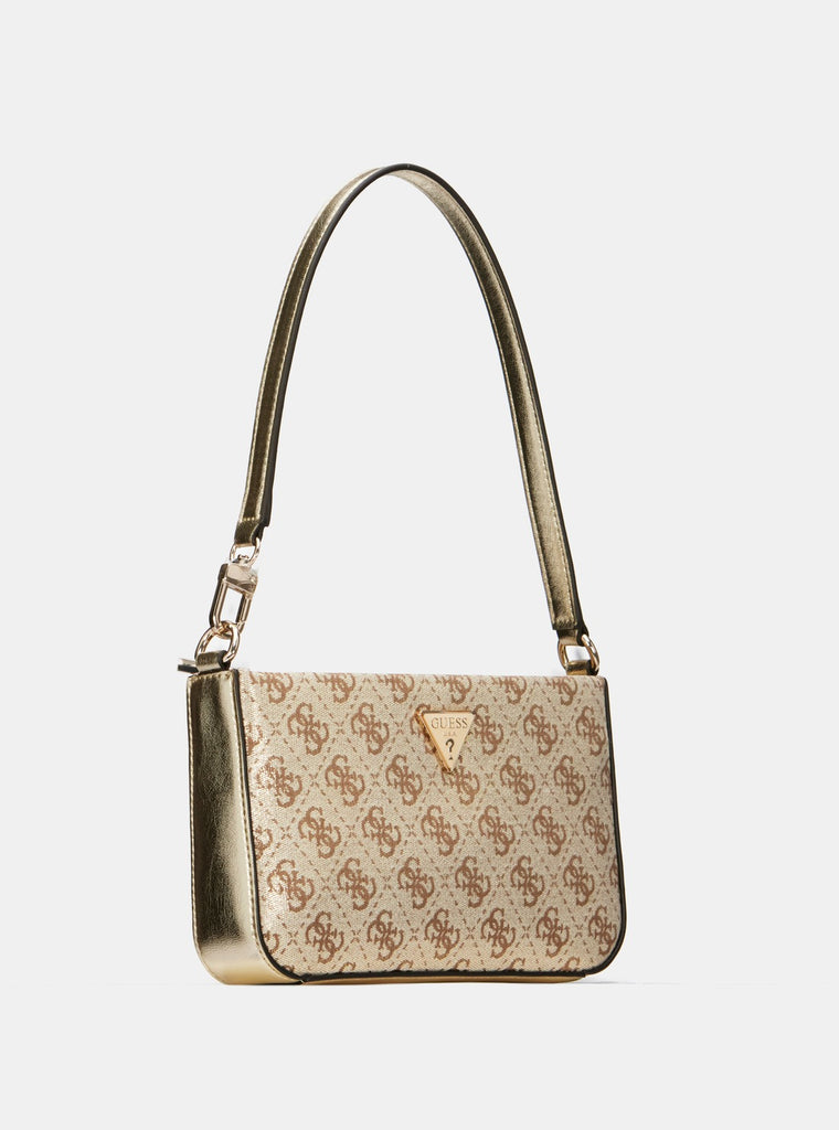 Gold Logo Twiller Mini Shoulder Bag | GUESS